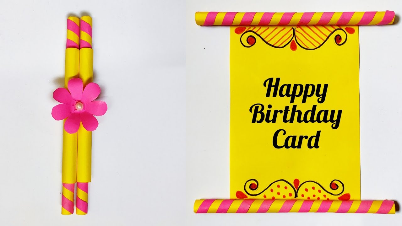 How To Make Birthday Card DIY Happy Birthday Card Easy Handmade how-to-make-birthday-card-diy-happy-birthday-card-easy-handmade