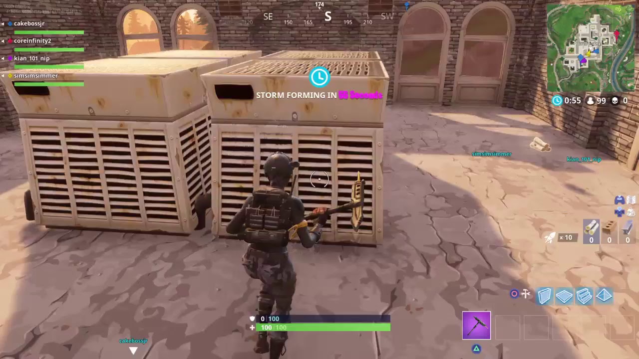 Fortnight mini Ninja lolPS4 - YouTube