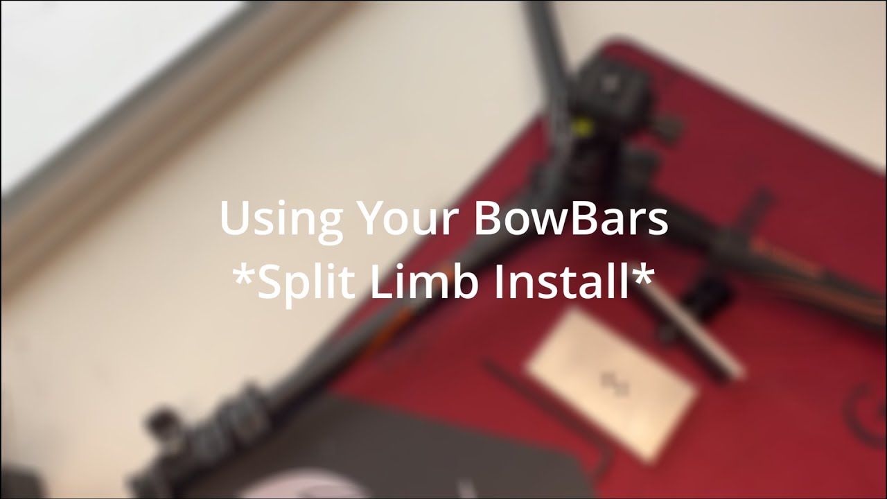 Using Your BowBars - Split Limb Only Mounting - YouTube