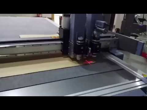 Cutting Plotter [creasing n cutting] - YouTube