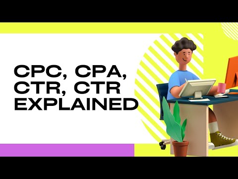 What is CTR, CPC, CPM and CPA | Digital Advertising terms explained - YouTube