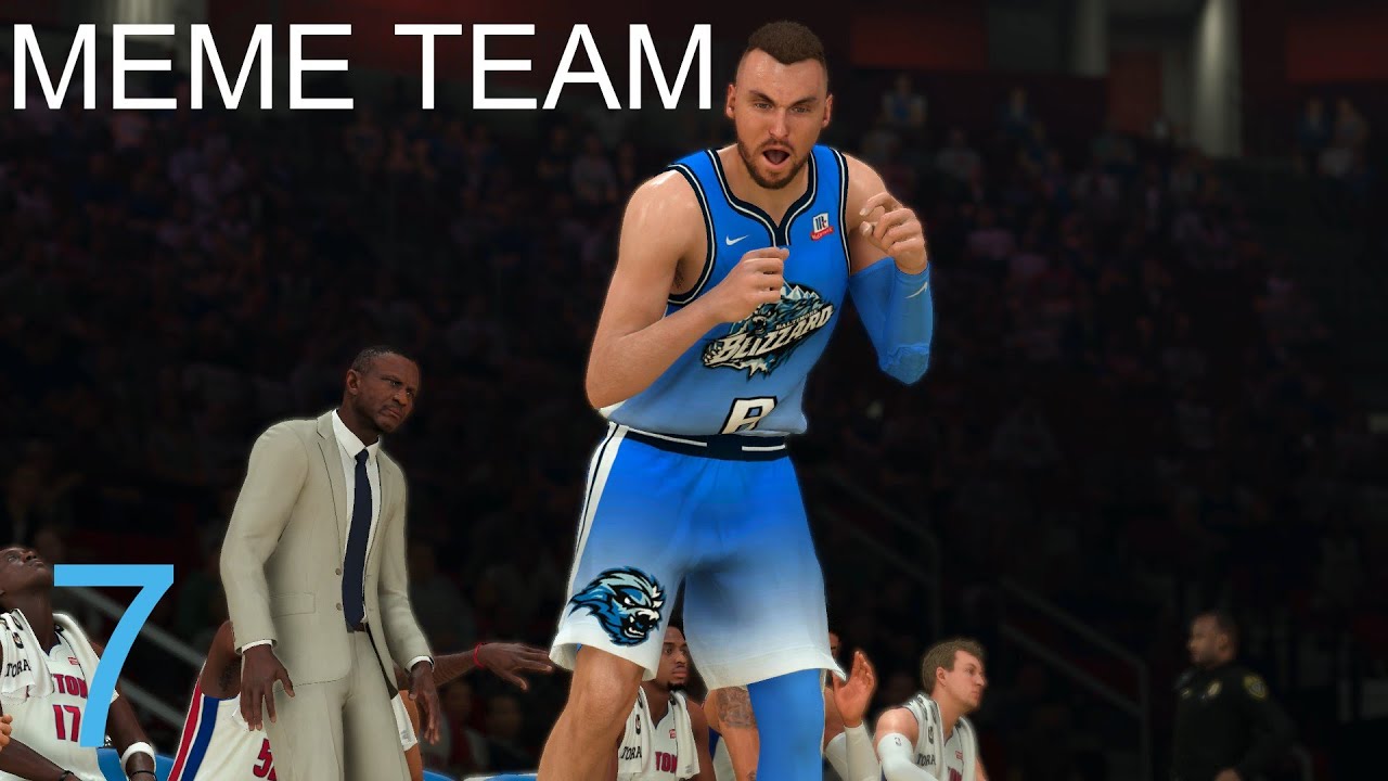 The MEME TEAM Relocation Rebuild on NBA 2K20 Part 7- Dunks Galore - YouTube