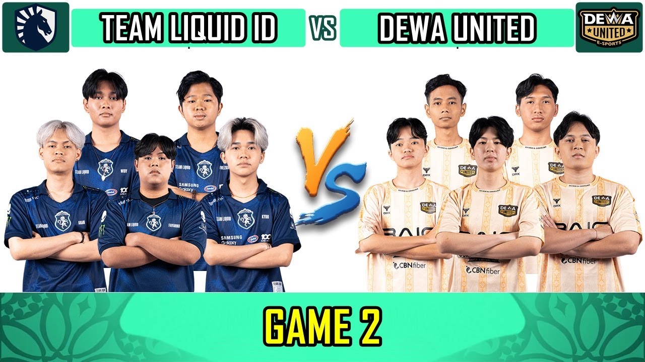 TEAM LIQUID ID VS DEWA UNITED ESPORTS - GAME 2 | MPL ID S15 MLBB ...