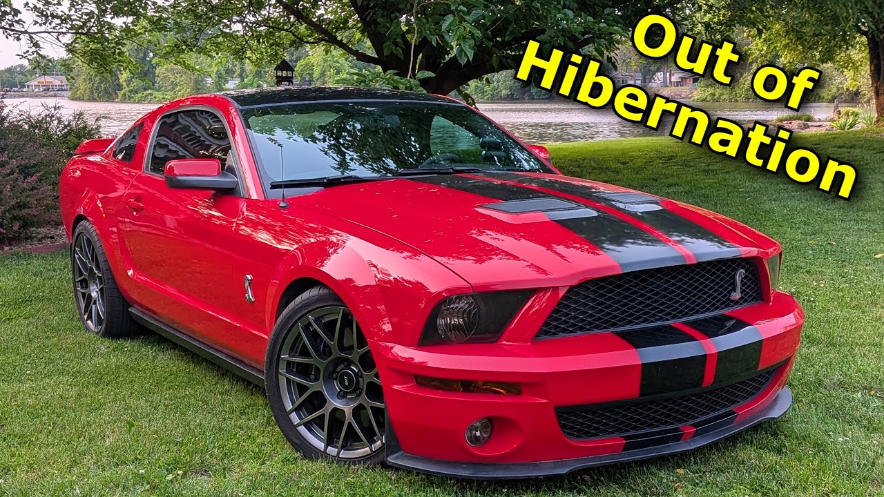 Ripping my Cammed 07 GT500 | Weird water drainage issues and ...