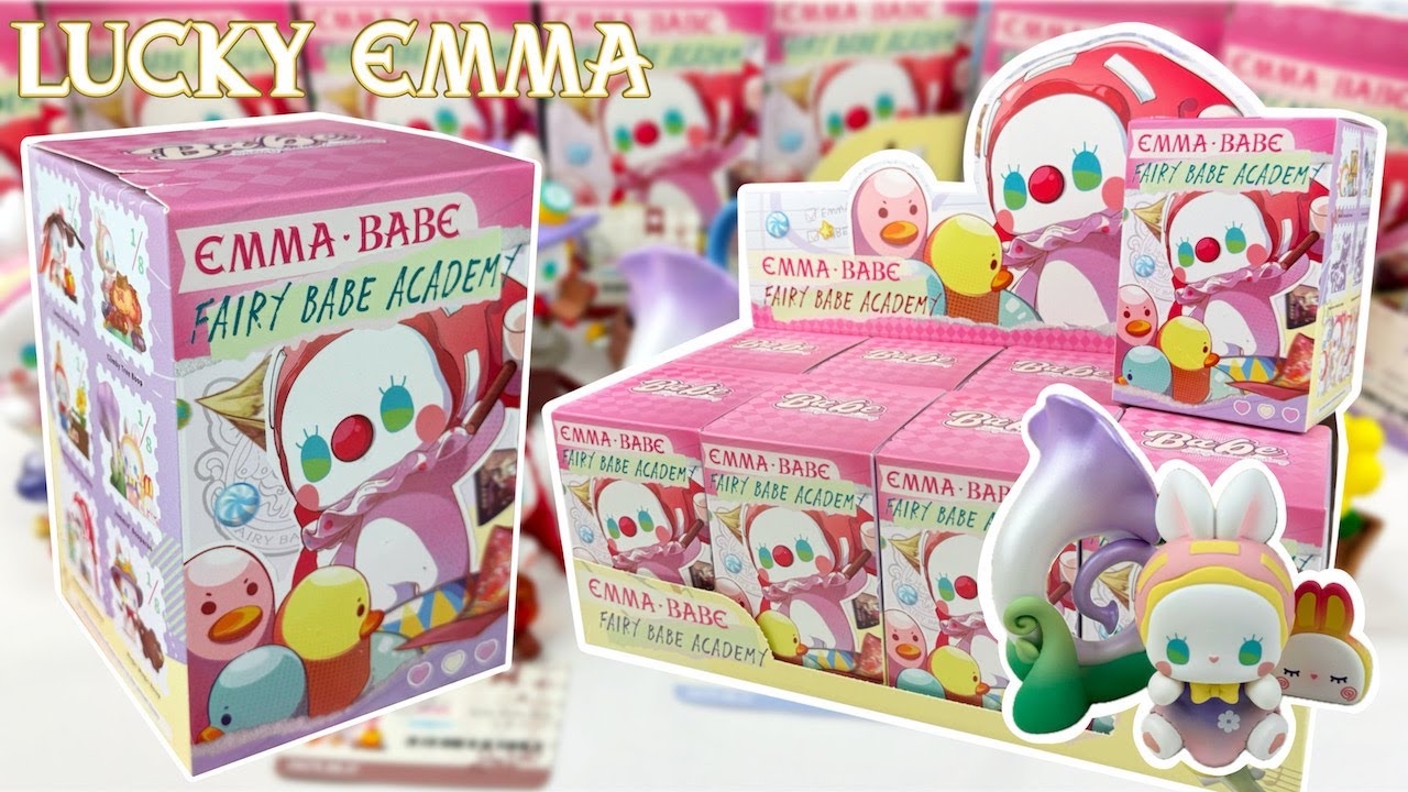 Open 8 EMMA Fairy Babe Academy Blind Boxes With Me! LUCKY EMMA BLIND ...