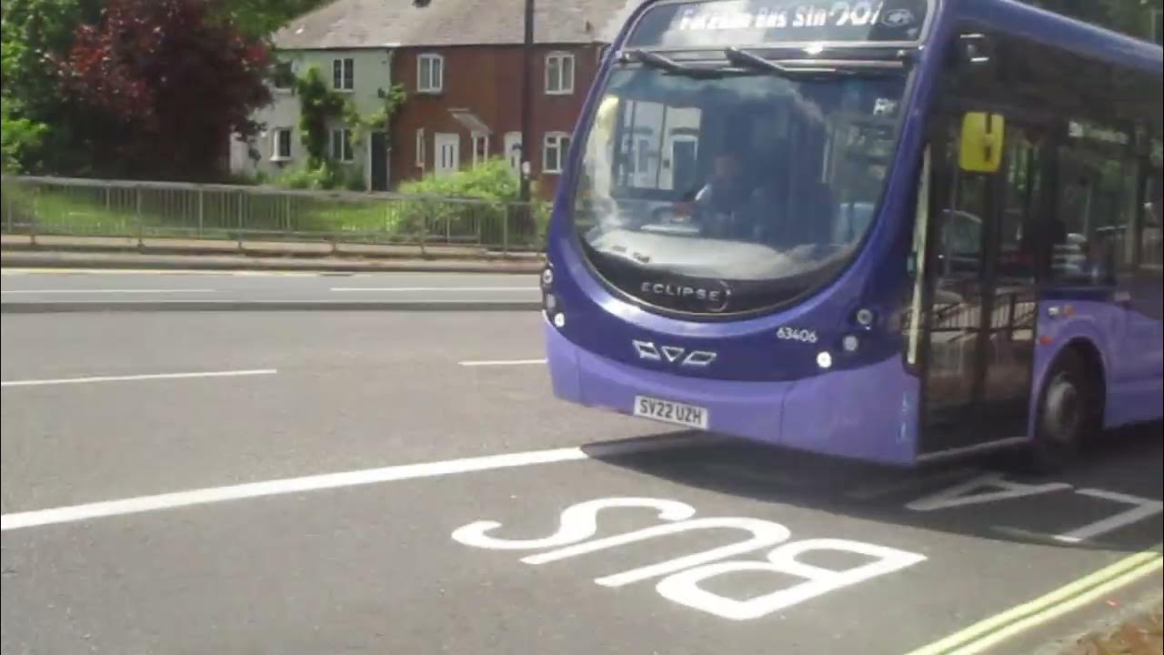 Here Is The E2 And 28A Bus In Fareham - YouTube