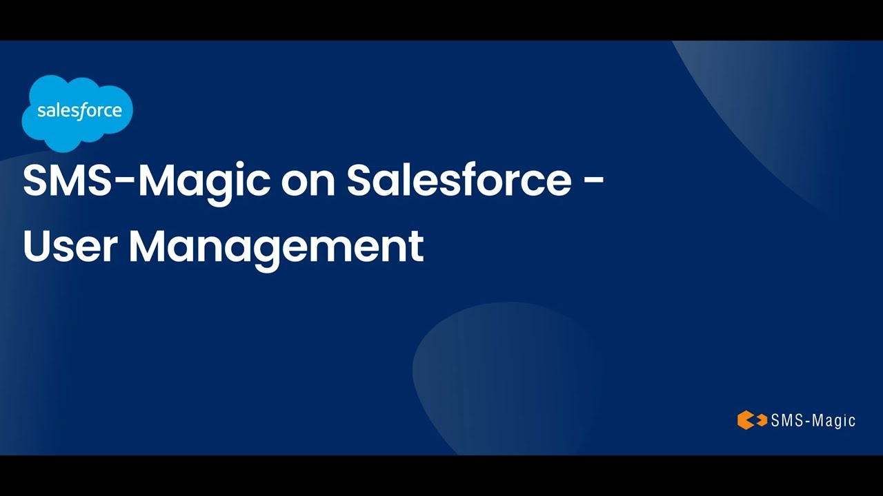 User Management - SMS-Magic Converse on Salesforce - YouTube