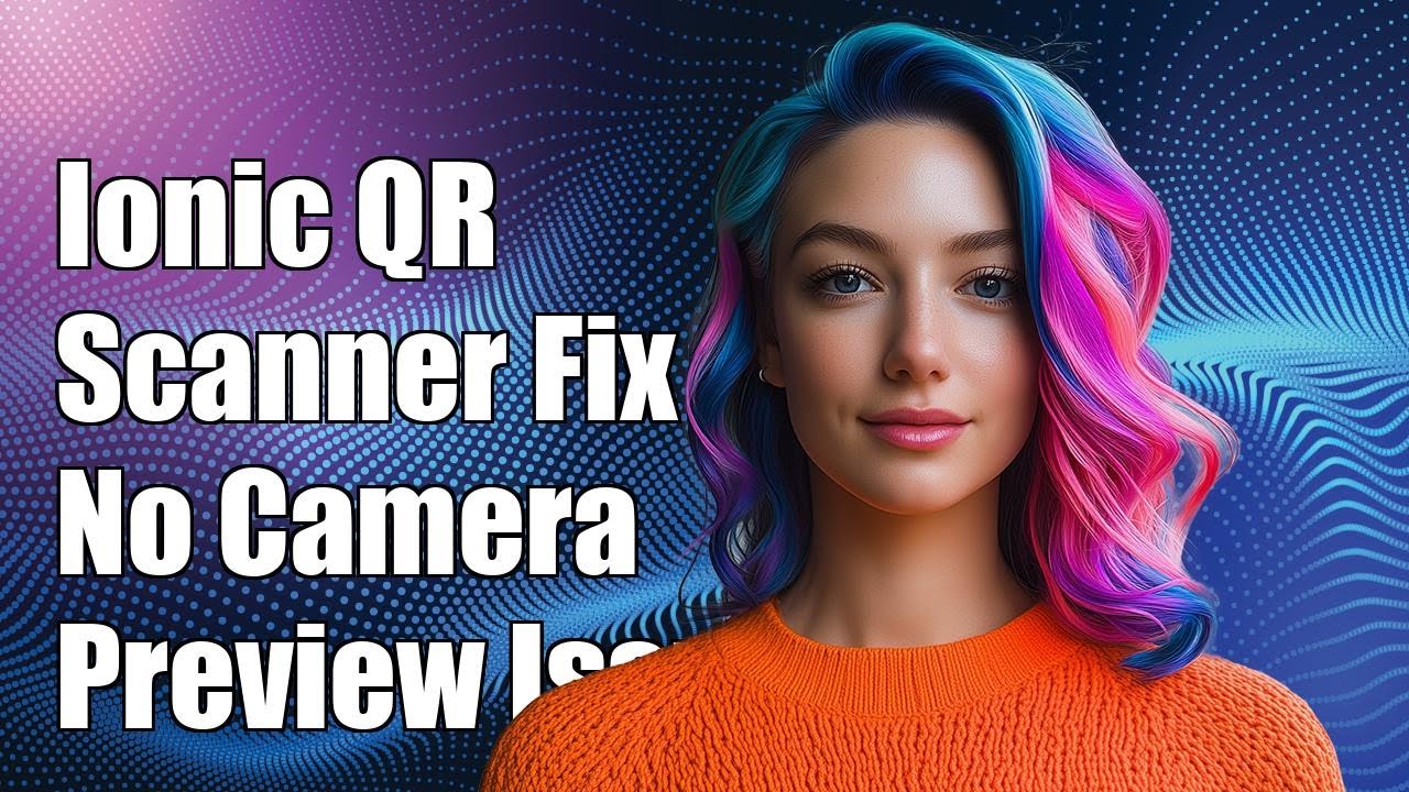Ionic Cordova QR Scanner Plugin: Fixing No Camera Preview Issue - YouTube