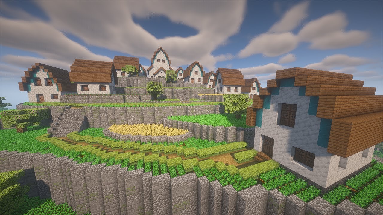 Machu Picchu from Civilization Vi but in Minecraft - YouTube