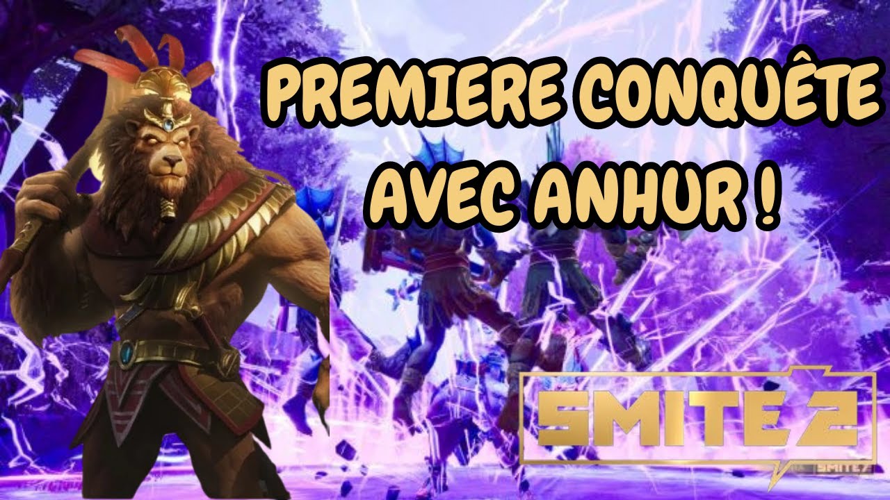 SMITE 2 | BONNE PREMIERE GAME AVEC ANHUR - YouTube