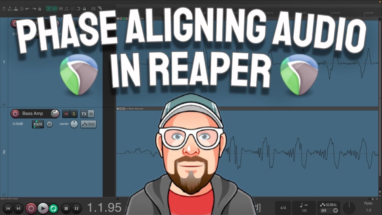 Phase Aligning Audio in REAPER - YouTube