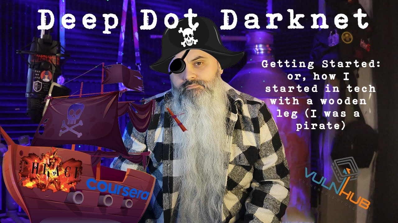 How I Started In Tech With A Wooden Leg - Deep Dot Darknet - YouTube