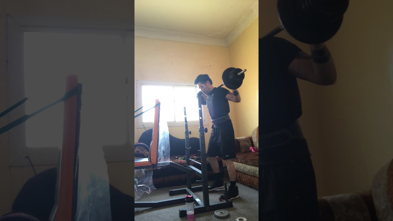 Squats. Home workout - YouTube