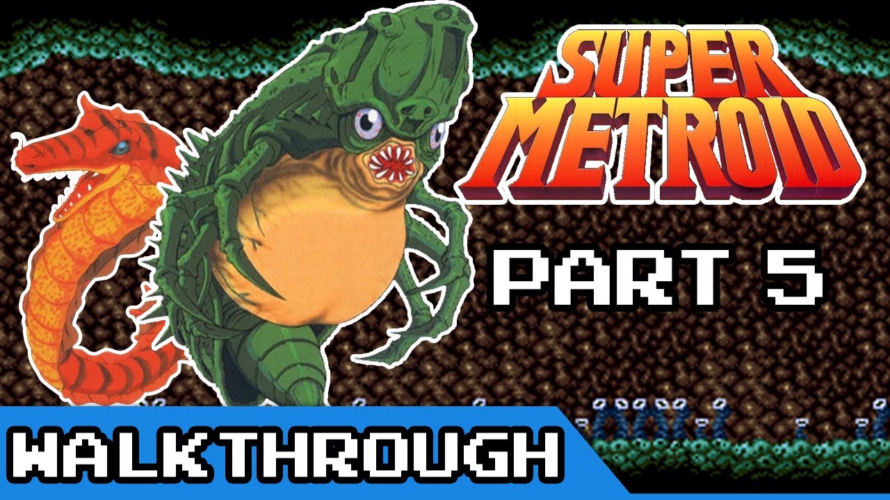 Maridia - Super Metroid Walkthrough (Part 5) - YouTube