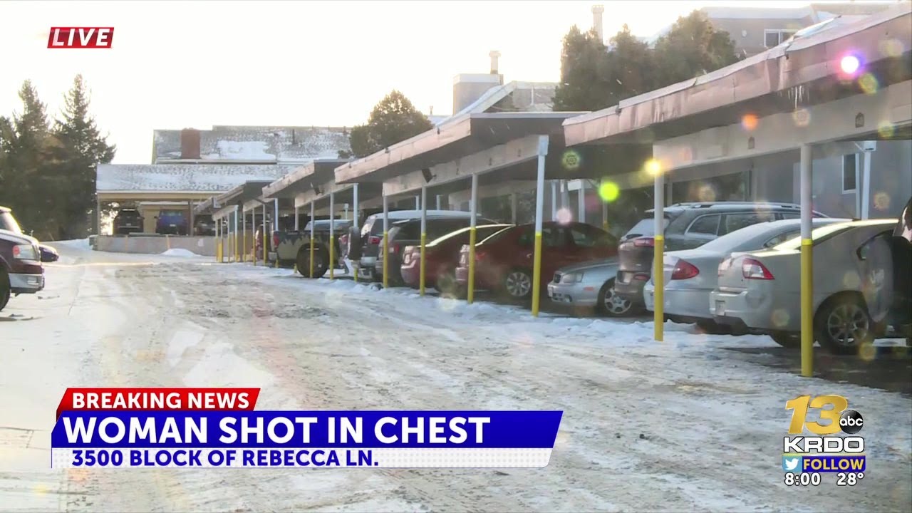 Woman shot multiple times in the chest, suspect at large - YouTube