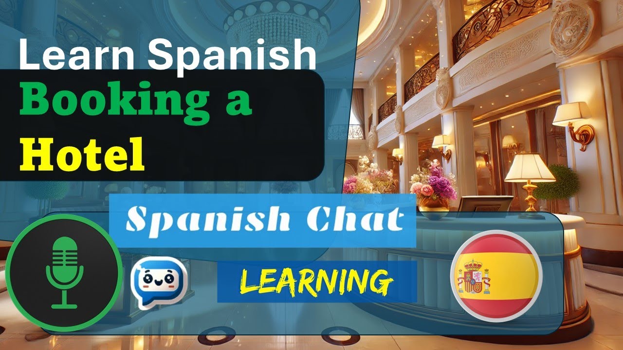 Booking a hotel in Spanish / Learn and improve your Spanish - YouTube