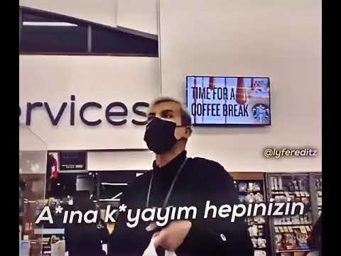 Kerimcan Durmaz Markette küfür ediyor...
