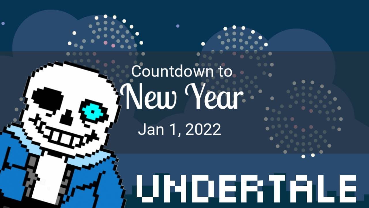 Countdownปีใหม่ ด้วยเพลงUndertale - YouTube