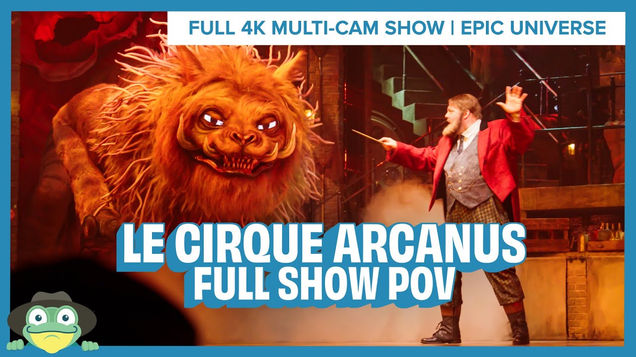 Le Cirque Arcanus Full 4K Show | The Wizarding World of Harry Potter ...