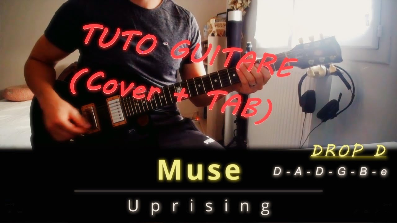 Tuto guitare Muse - Uprising [Guitar Cover + TAB] - YouTube