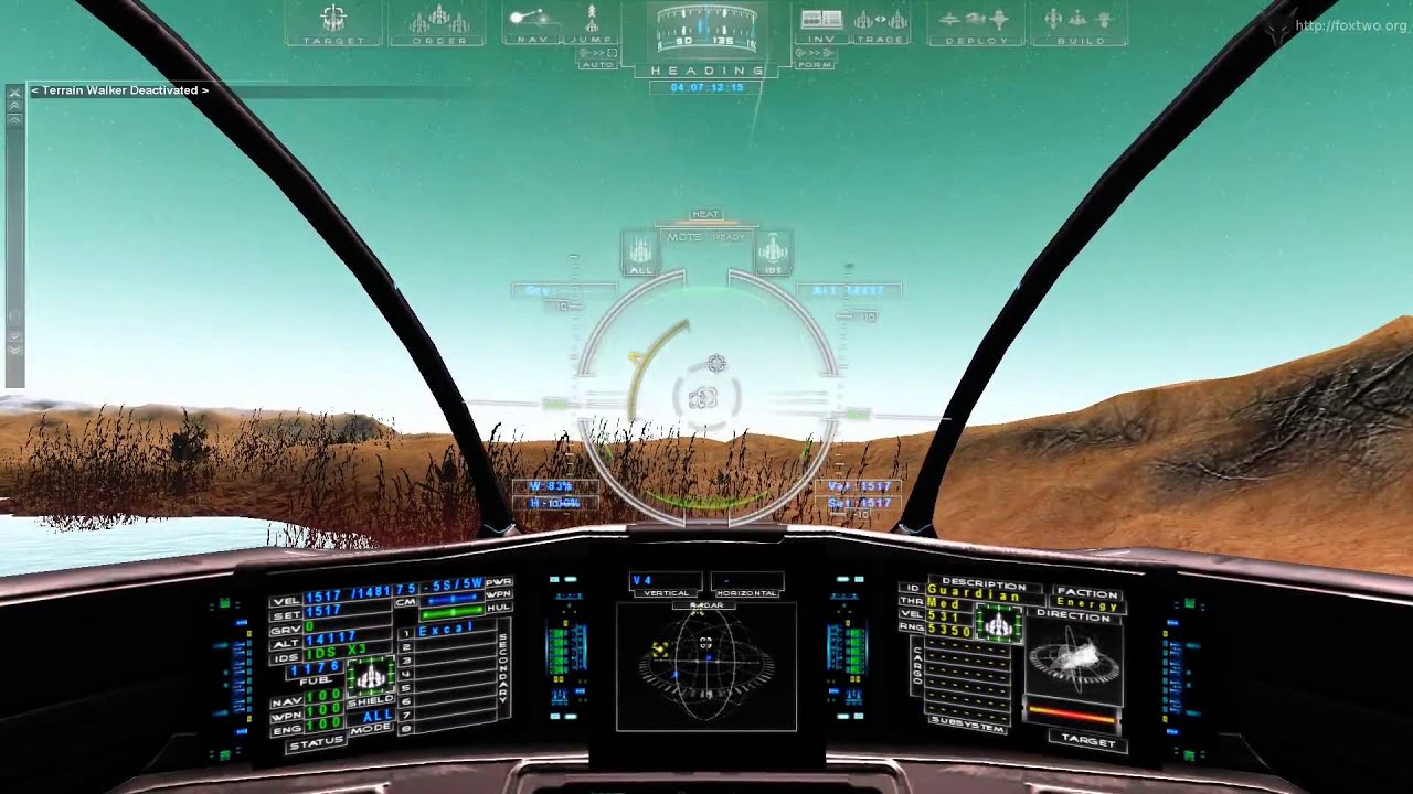 Evochron Mercenary Uncharted Planet C711 Landing and Exploration - YouTube