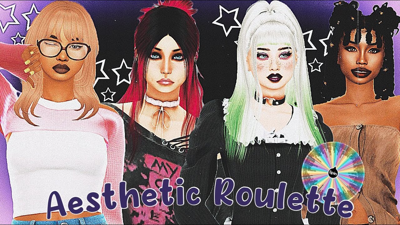 The Sims 4 | Aesthetic Roulette — Create A Sim Challenge - YouTube
