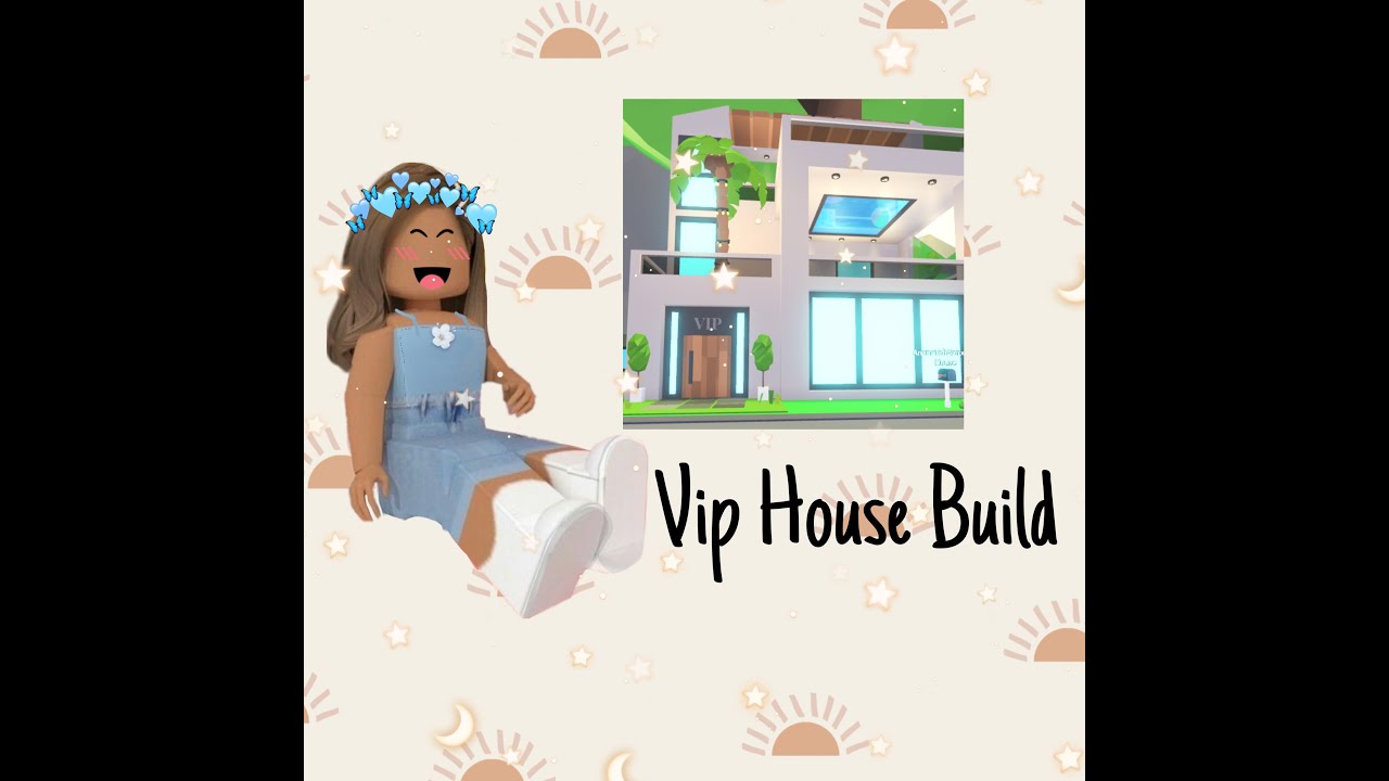 Adopt Me Vip House Build! |anxna| - YouTube