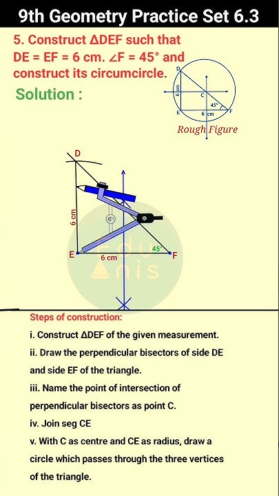 Class 9 Geometry practice set 6.3 | Question 5 | Maharashtra board - YouTube