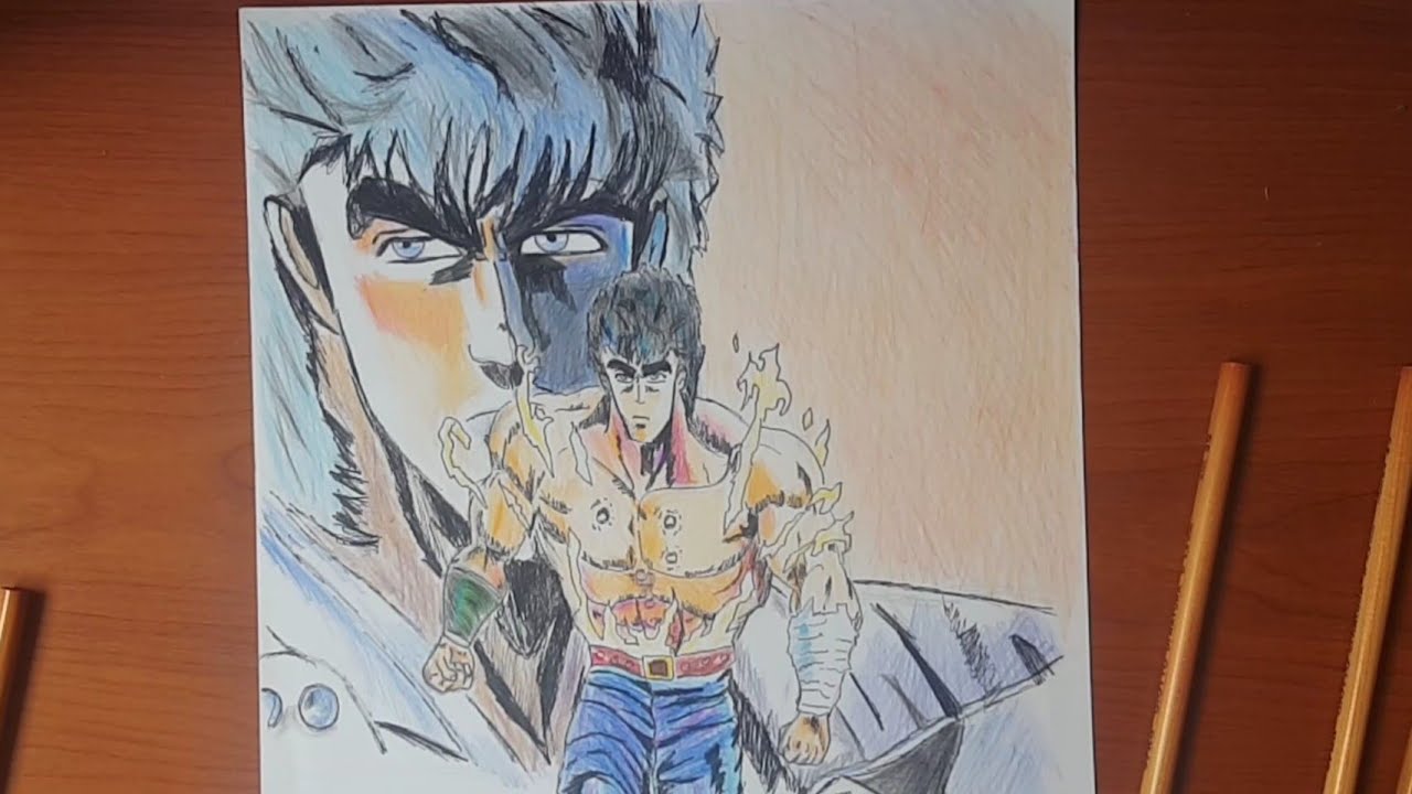 Drawing Kenshiro - YouTube