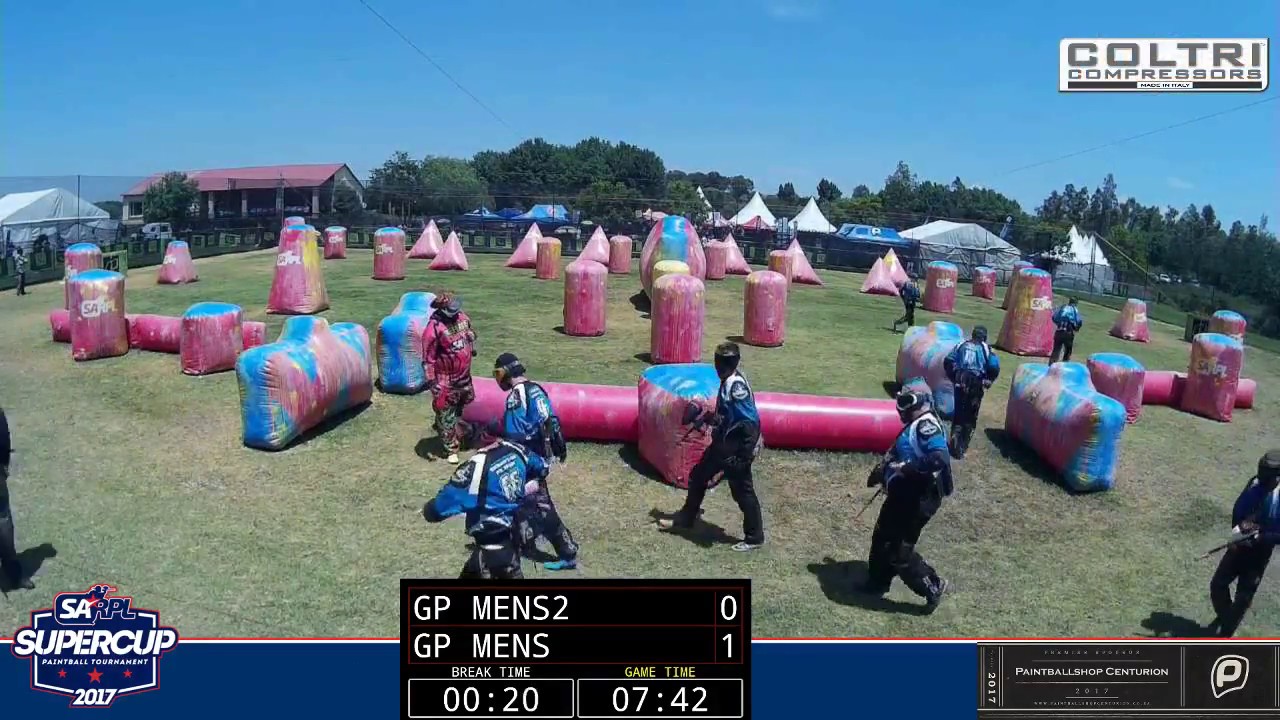 SARPL Paintball Super Cup 2017 5-man Playoffs (1) - YouTube