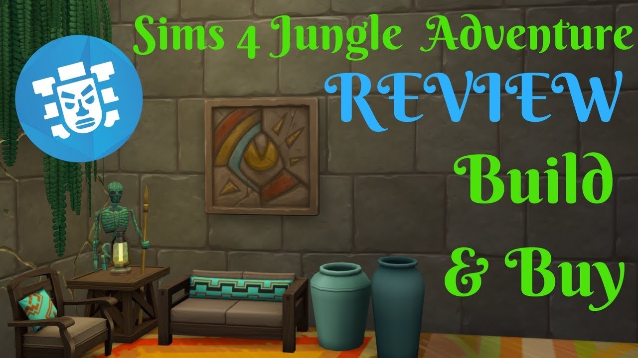 Sims 4 Jungle Adventure Review/First Reaction ~ BUILD AND BUY ...
