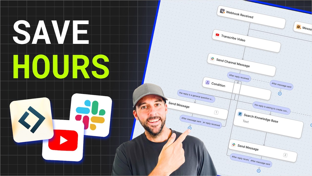This AI Agent Saves You HOURS On YouTube & Creates Your Content! - YouTube