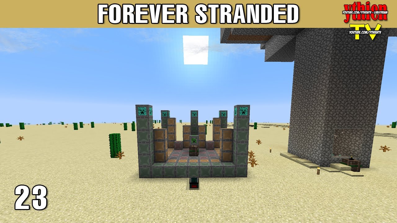 Forever Stranded 23 - Mob Farm Thời Công Nghệ - YouTube