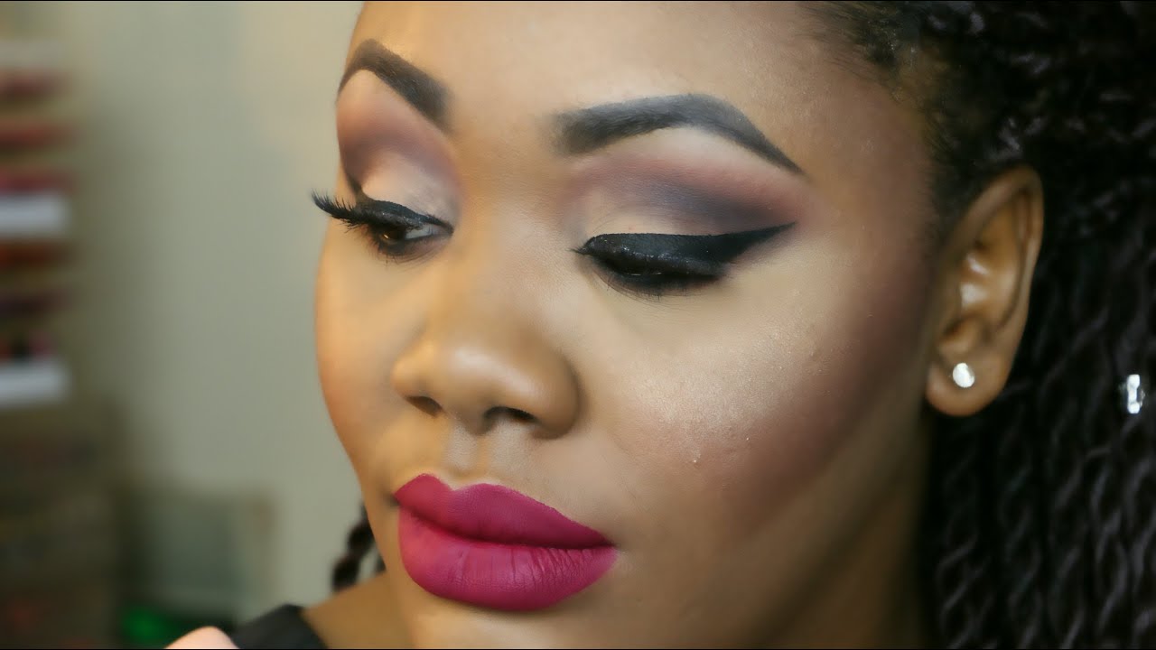 Simple Glam Makeup Tutorial | Ask Whitney - YouTube