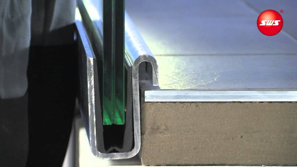 BALARDO STEEL - Ganzglasgeländer - Montagevideo - YouTube