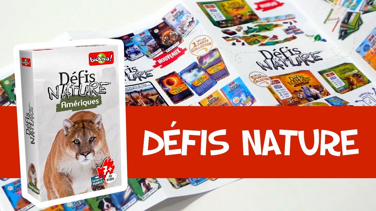 Défis Nature - le jeu en 2 minutes ! - YouTube