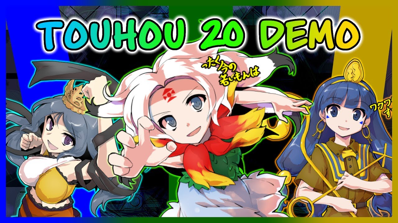 TOUHOU 20 DEMO OYNADIM - YouTube