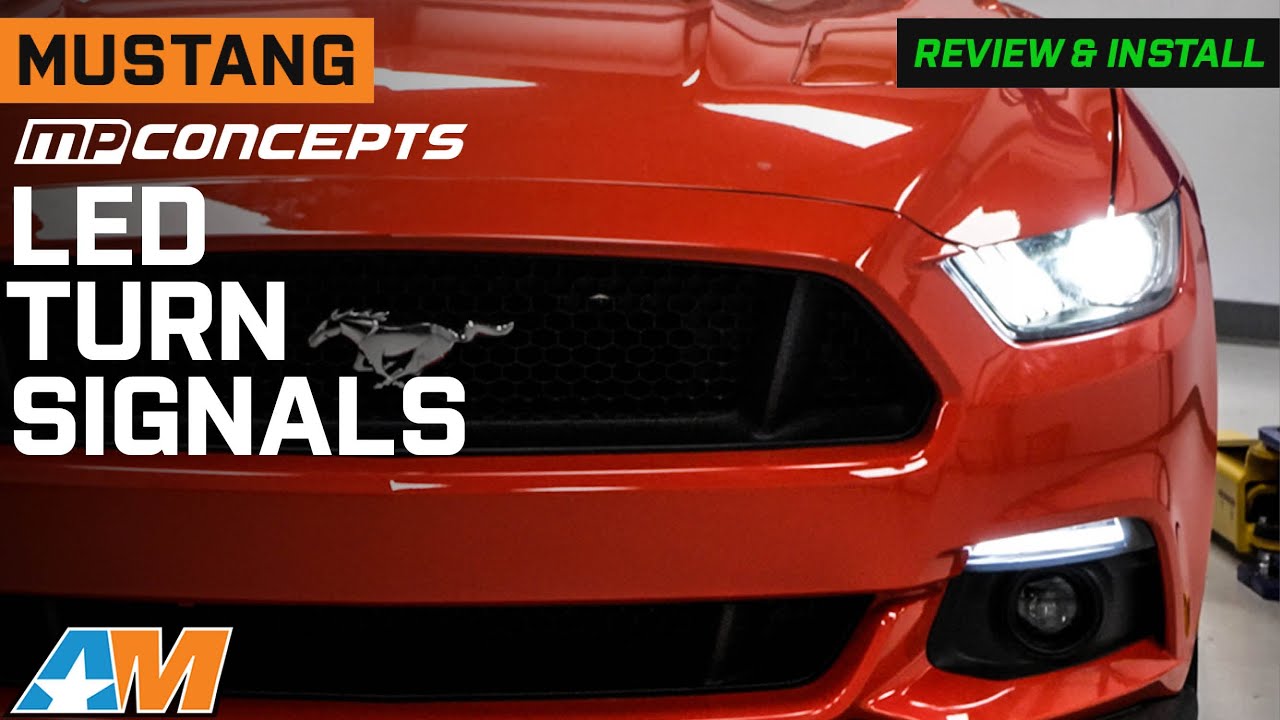 2015-2017 Mustang MP Concepts LED Sequential Turn Signals Review ...