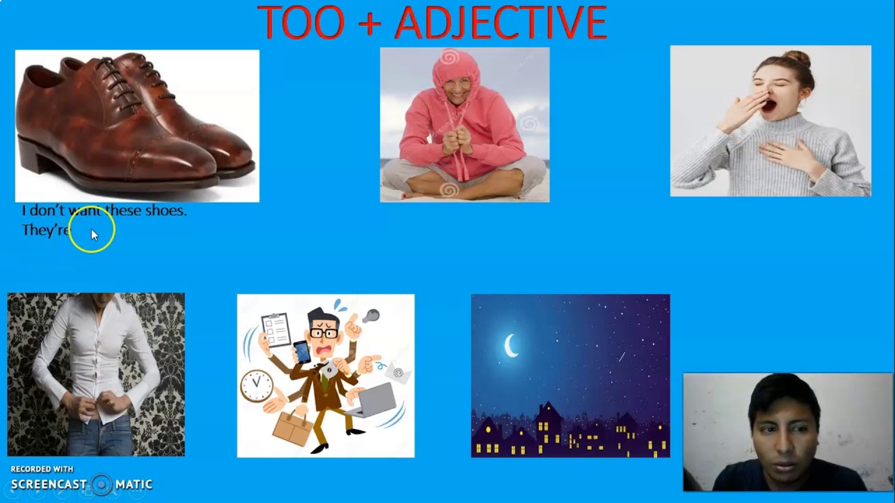 TOO+ADJECTIVE - YouTube