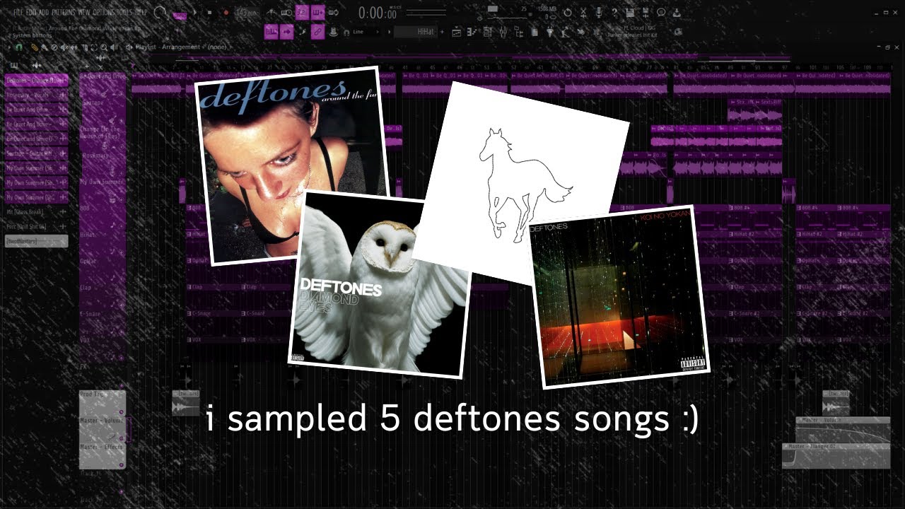 i sampled 5 deftones songs :) (Around The Diamond White Yokan) - YouTube