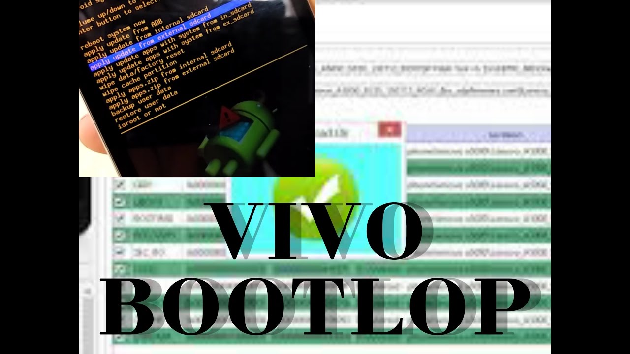 Flash Hp Vivo Y28 Dll dalam posisi Bootlop - YouTube