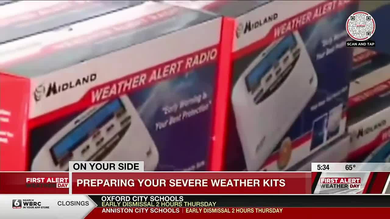 Preparing your severe weather kits - YouTube