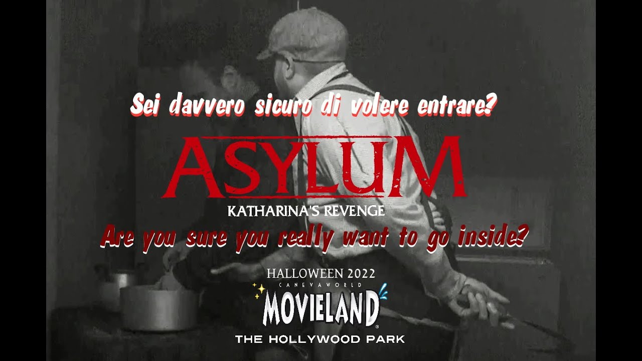 ASYLUM Extreme Horror Experience @ MOVIELAND PARK (Italy) - YouTube