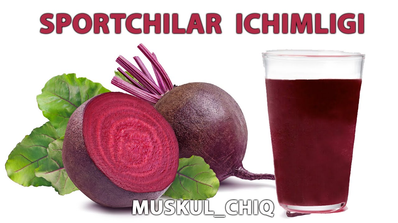 Sportchilar uchun ichimlik - YouTube