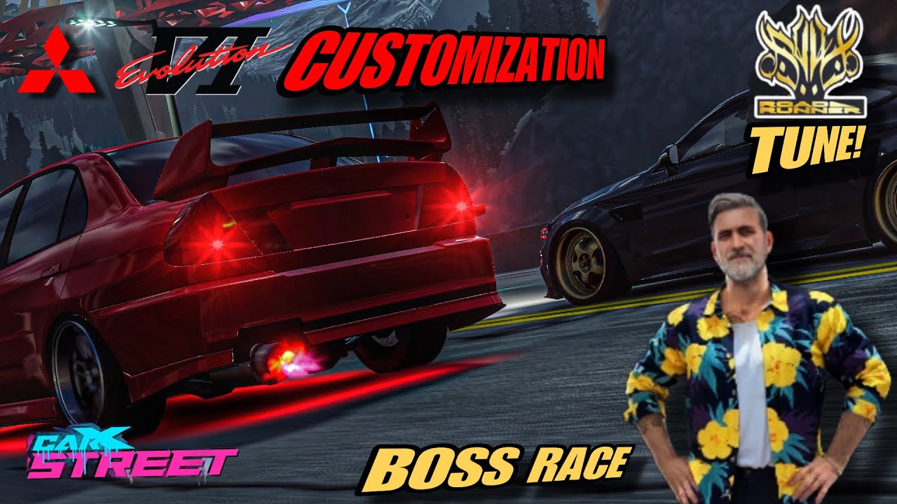 CARX STREET Evo 6 Customization | Road Runner Boss Race & Tune! - YouTube