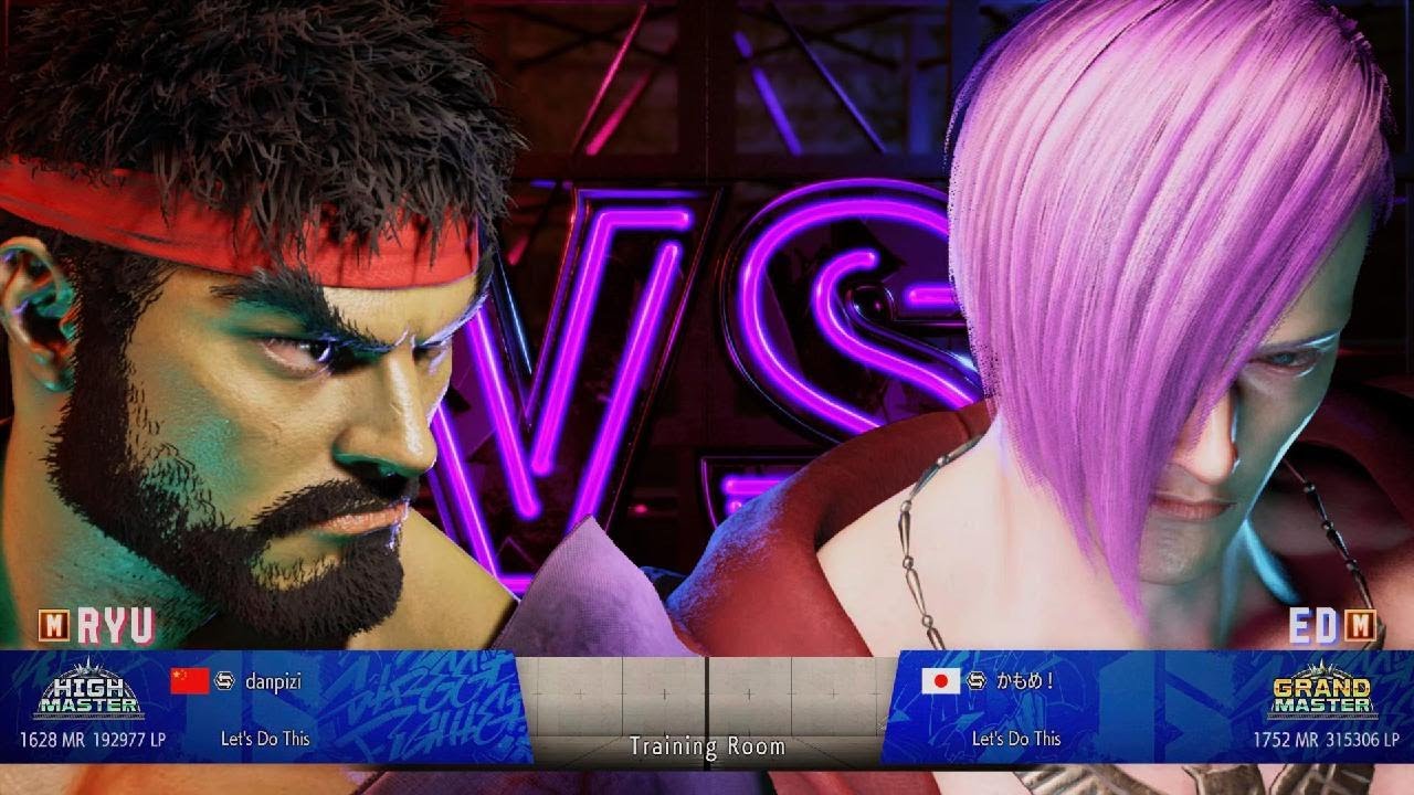 SF6 🔥 DANPIZI (Grand Master Ranked Ryu) vs (High Master Ranked Ed) 🔥 ...