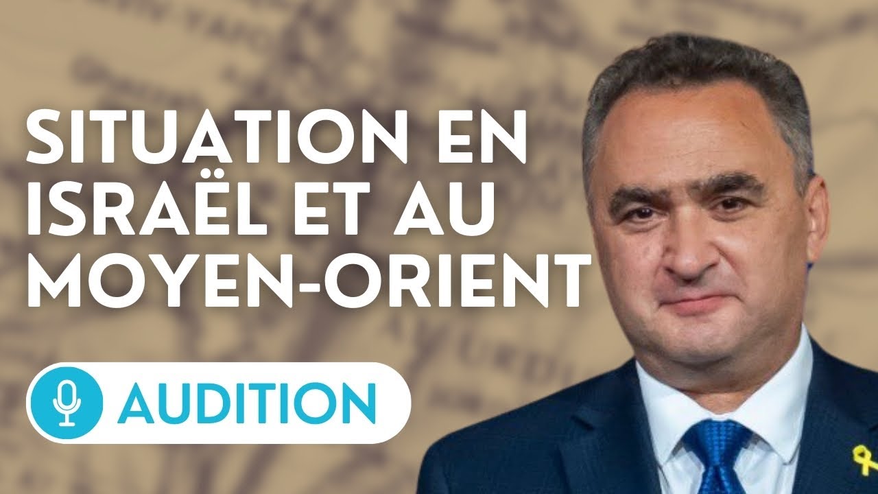 🔴 Audition de l'ambassadeur d'Israël en France sur la situation au Proche-Orient - YouTube