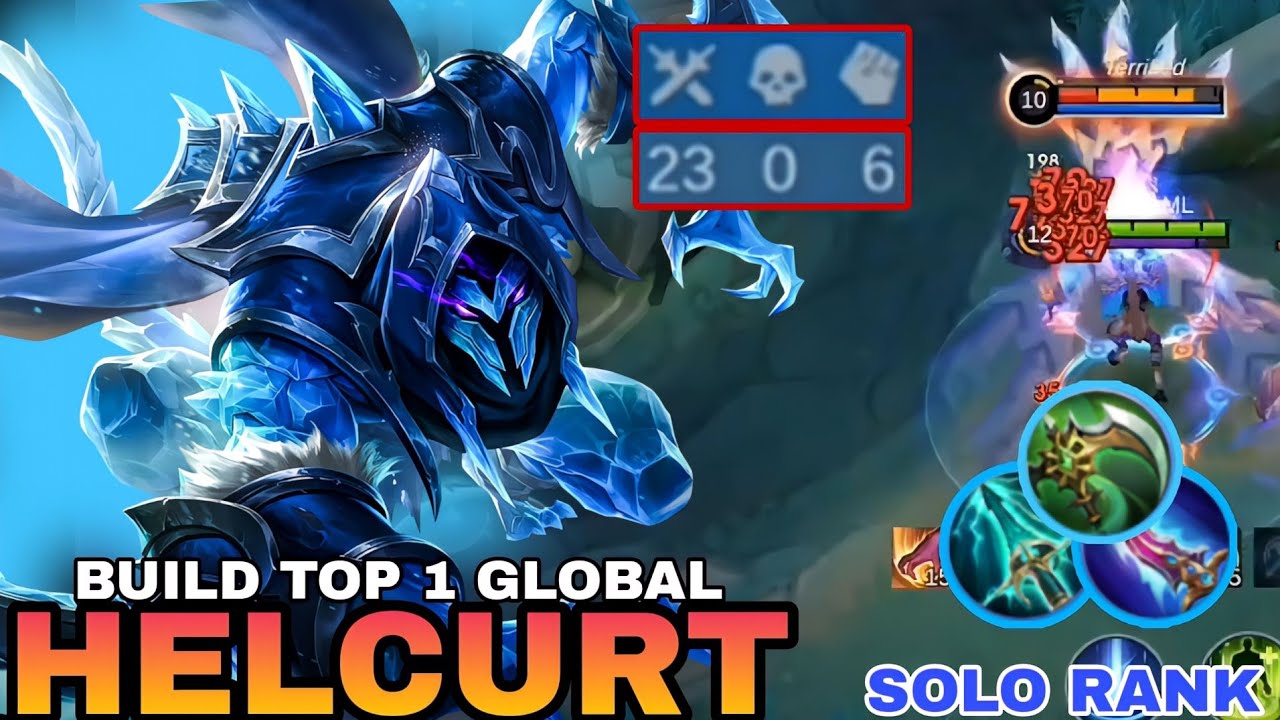 23 KILLS HELCURT BEST BUILD | SOLO RANK HELCURT GAMEPLAY | MOBILE ...