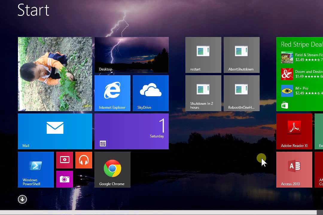 how to remove tiles in start screen Windows 8 - YouTube