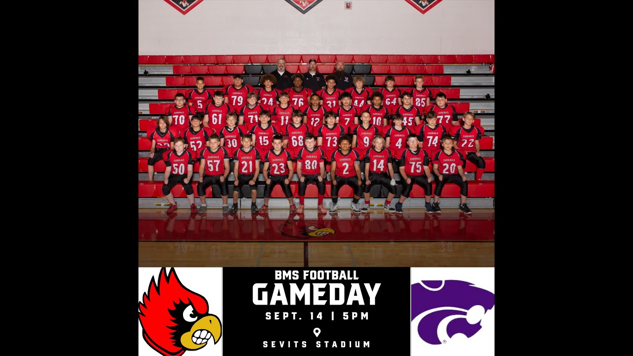 (9/14/23) BMS 7th/8th Grade Football vs Keystone - YouTube